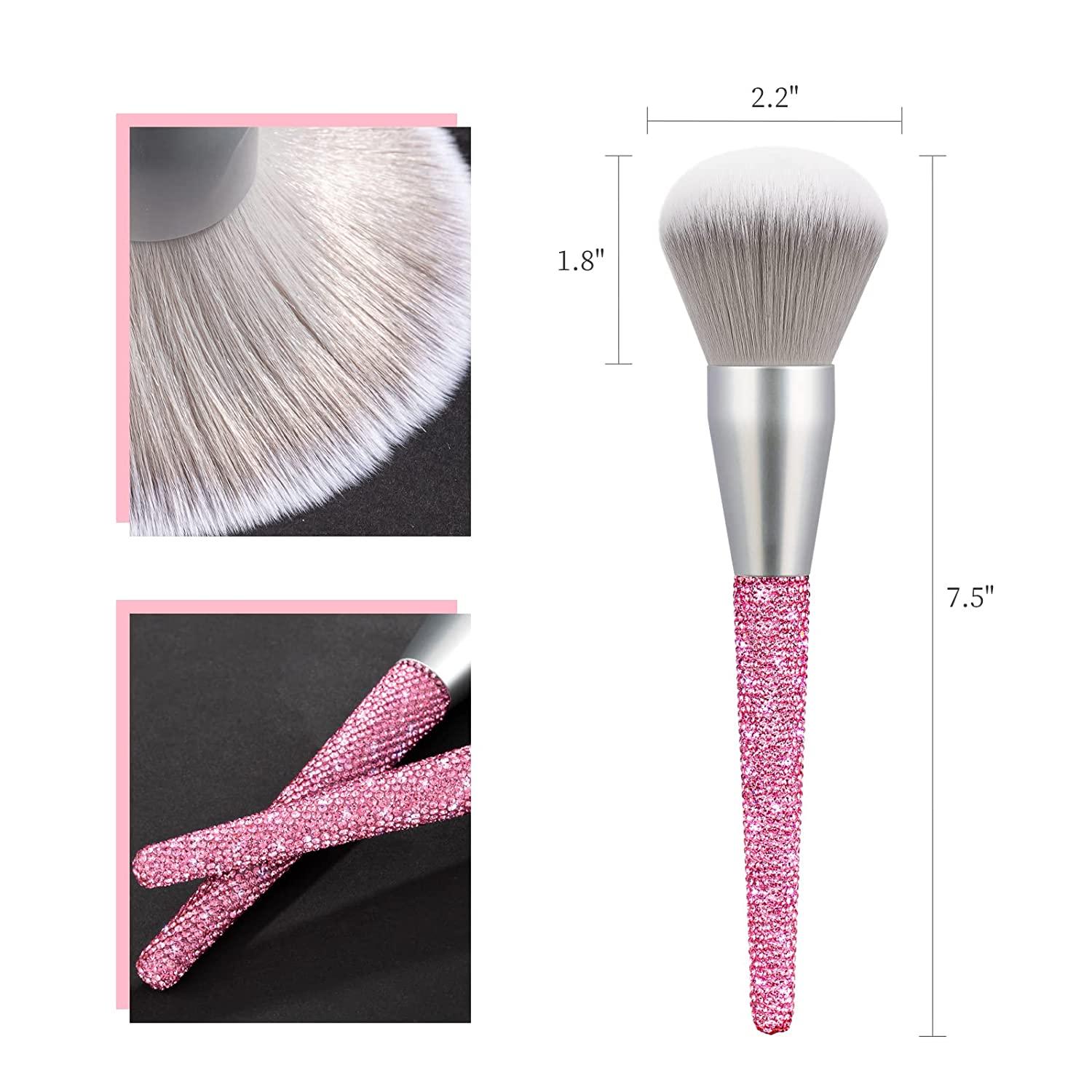 TEXAMO Large Powder Makeup Brush - Vegan Face Brush for Full Face ...