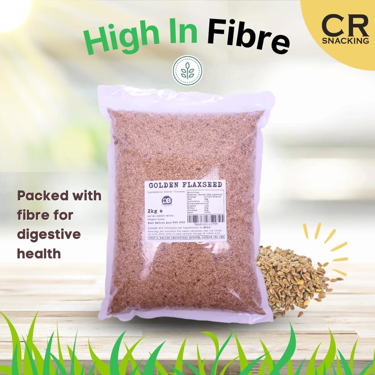 Golden Flaxseed 2KG - Golden Linseed | Whole Foods Flaxseed Linseed ...