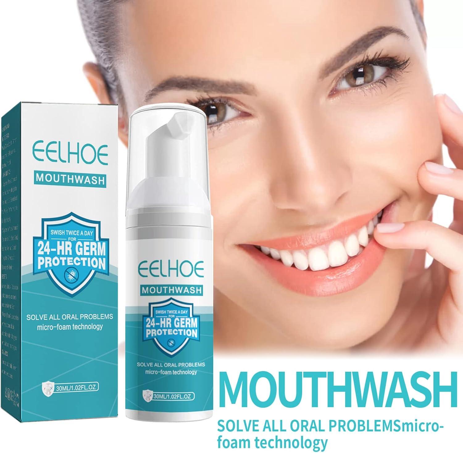 Whitening Tooth Cleaning Mousse - Anti-Cavity Foaming Toothpaste for ...