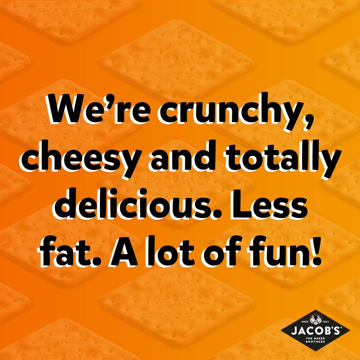 Jacob's Mini Cheddars Nibblies Cheddar & Smoked Paprika Flavour Snacks ...