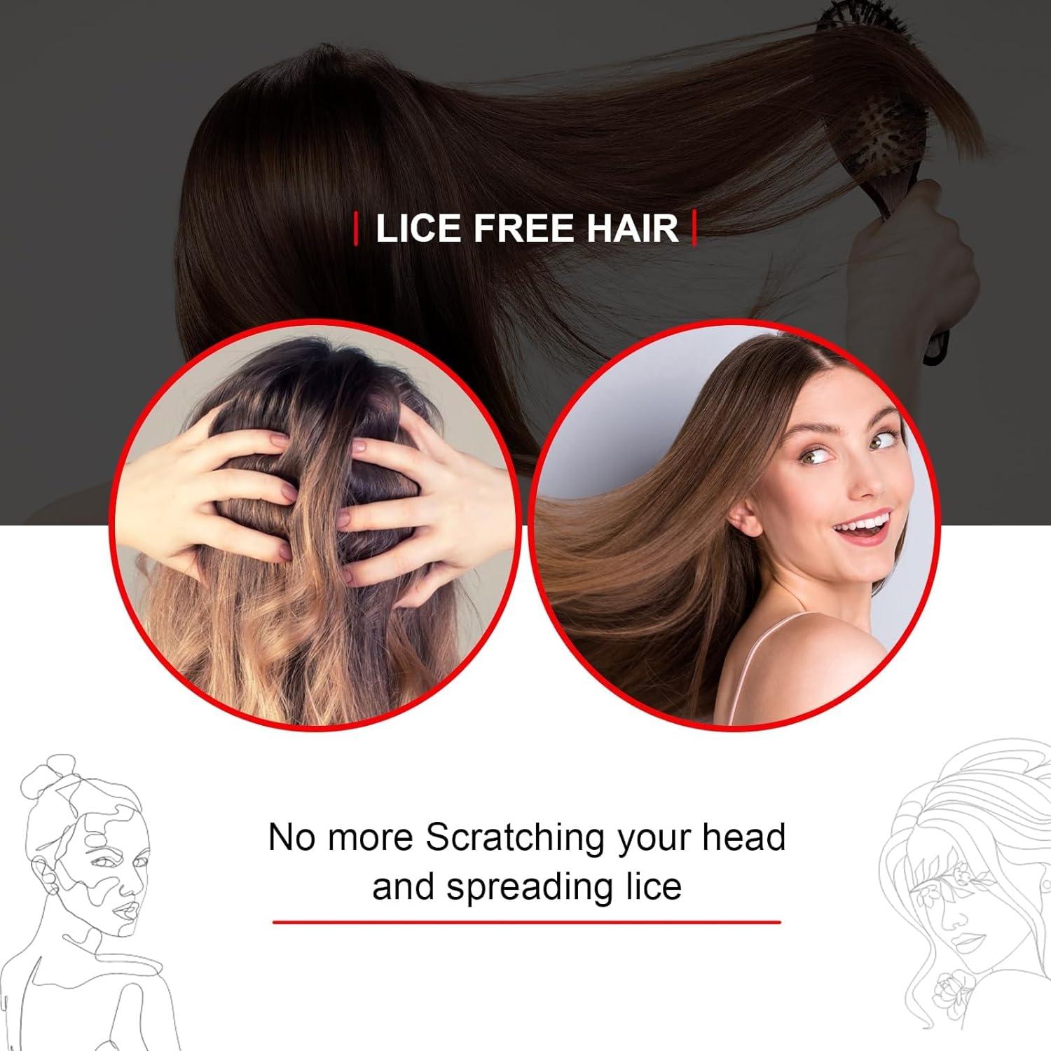 3PCS Nitty Gritty Nit Comb Fast Removal of Nits, Lice, and Dandruff ...