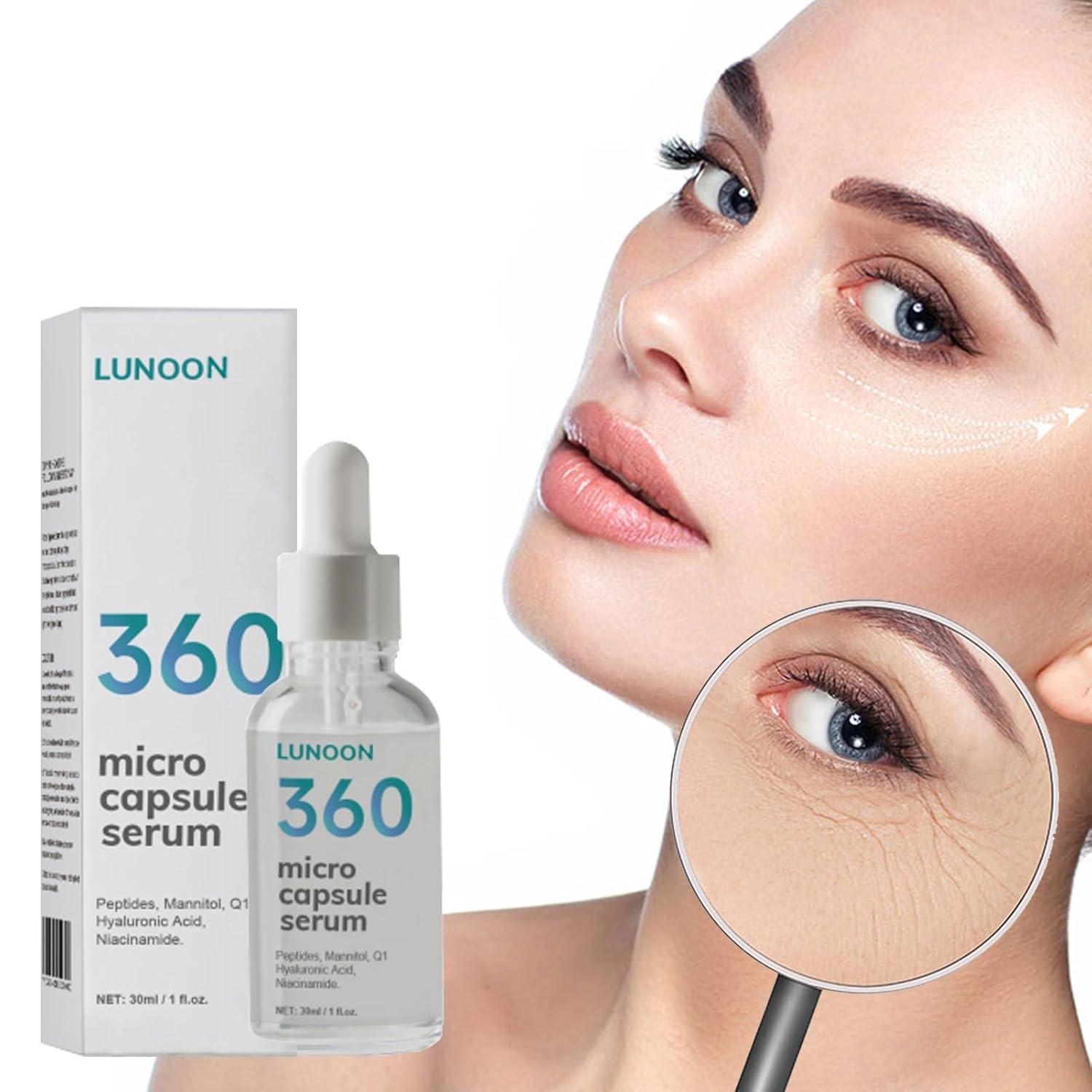 Buy 360 Micro Capsule Serum - Dual Pack for Blemish Reduction & Skin ...