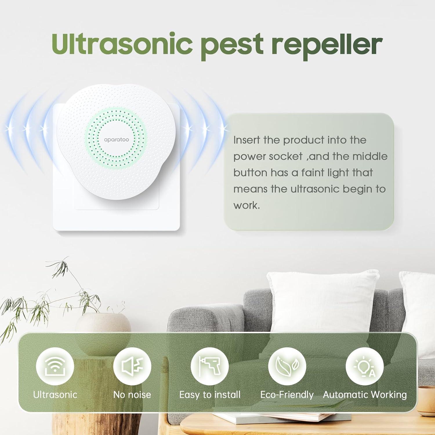 Effective Mosquito Lamp & Insect Destroyer - 4 Pack UV Pest Control ...