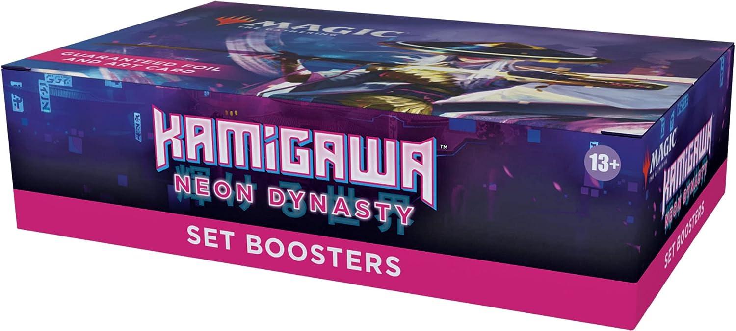 Magic The Gathering Kamigawa Neon Dynasty Set Booster Box - 30 Packs ...