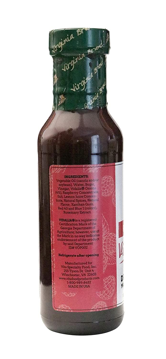 Virginia Brand Vidalia Onion Raspberry Vinaigrette 12oz Bottle (6 Pack ...