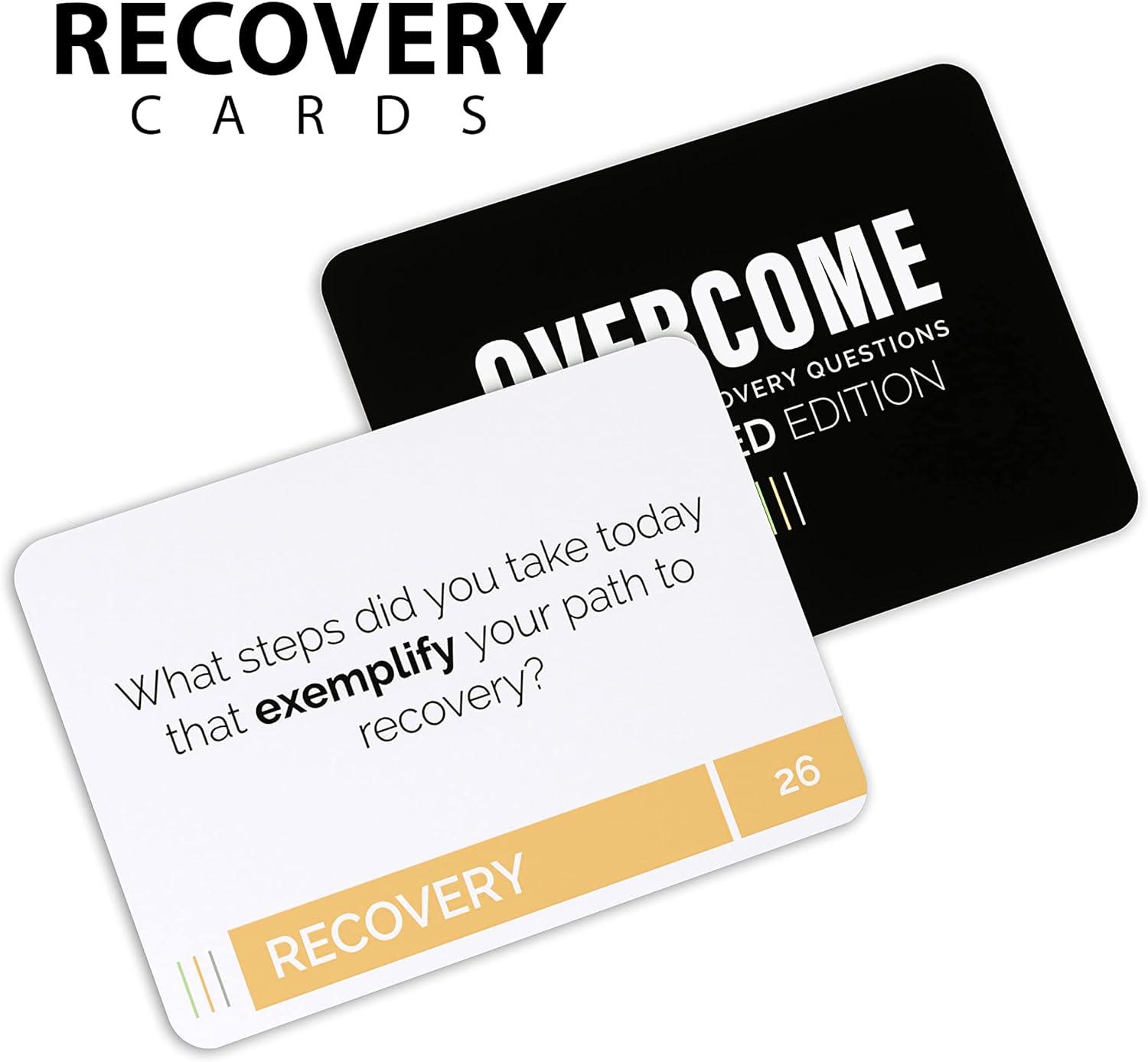 Expanded Addiction Recovery Questions Therapy Game - 130 Cards for ...