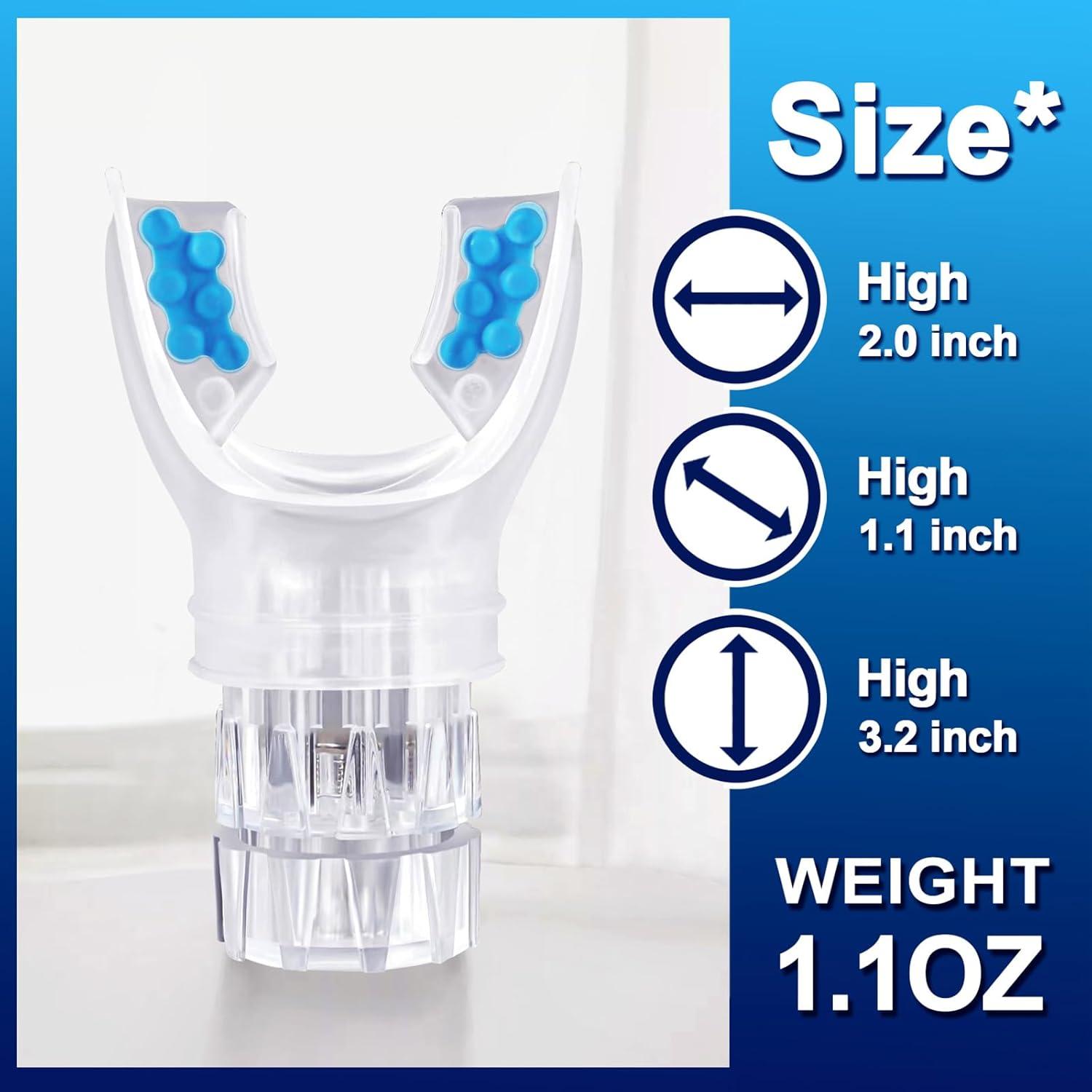 Lung Trainer - Adjustable Resistance Breathing Exerciser for Enhanced ...