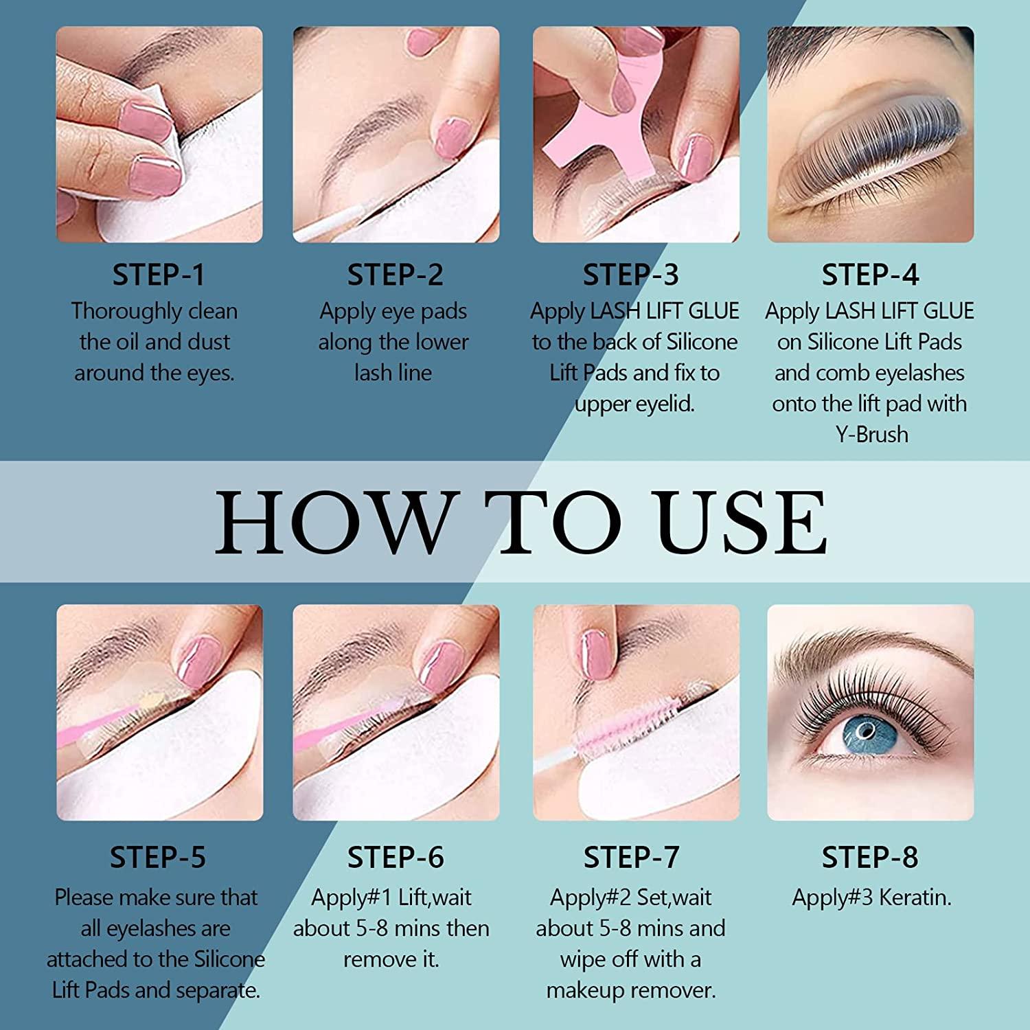 Libeauty Lash Lift Kit - Premium DIY Perm for Instant Curling & Lifting ...