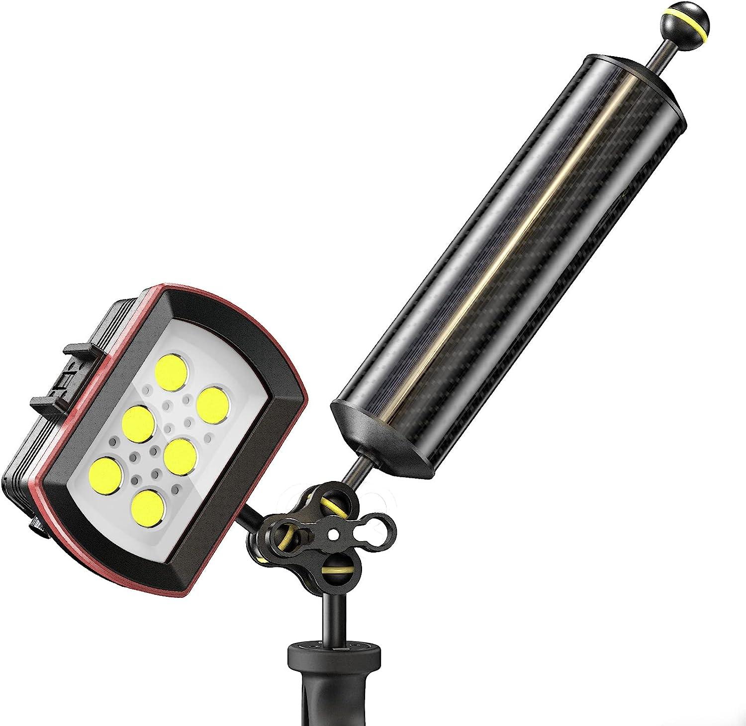 Sea Frogs Carbon Fiber Float Arm D60mm 12'' - Buoyancy 580g for ...