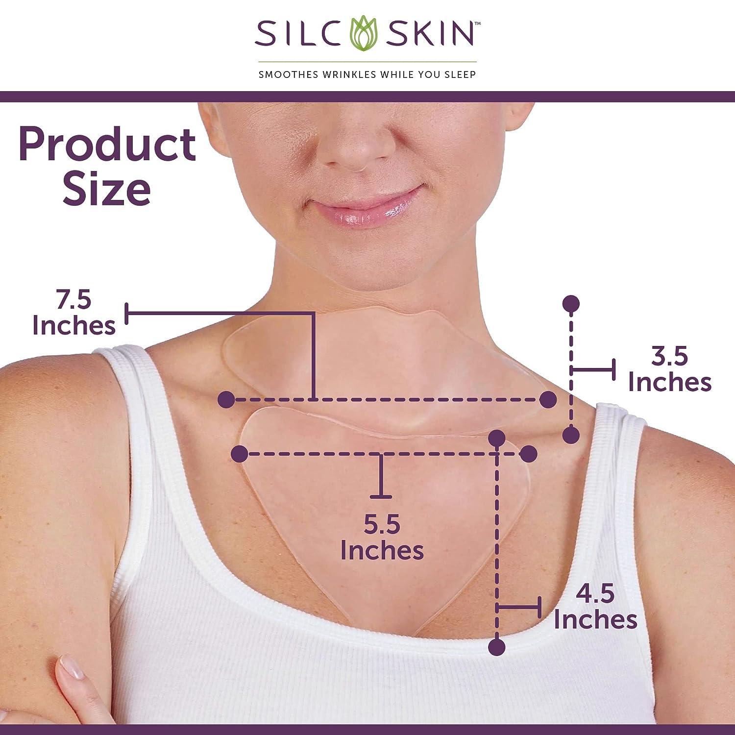 Silc Skin Complete Chest & Neck Care - Reusable Medical Grade Silicone ...