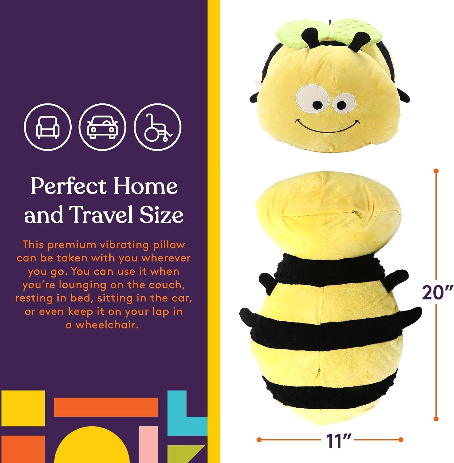 Special Supplies Bumble Bee Sensory Vibrating Pillow | Pressure ...