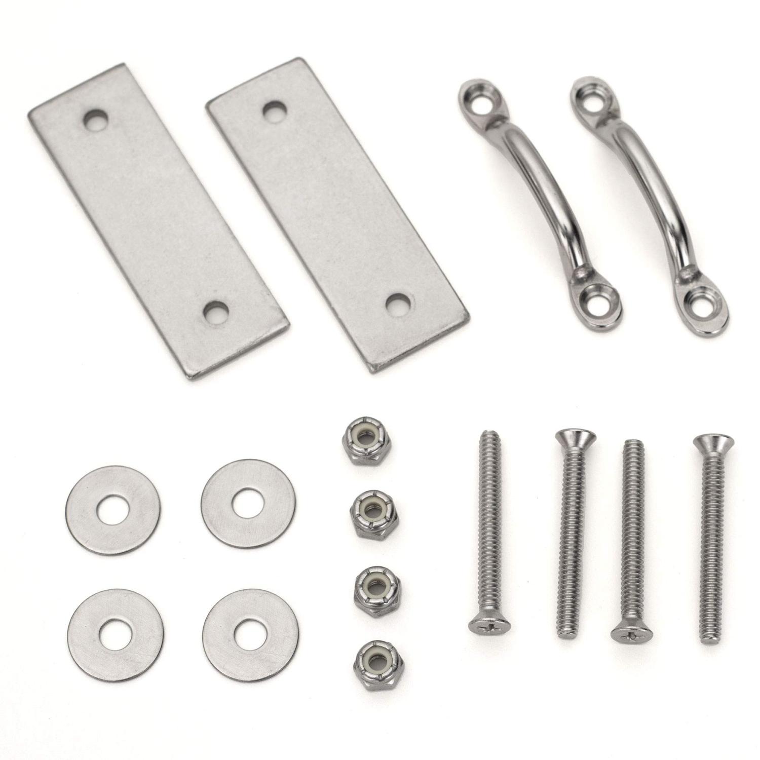 RecPro Marine LHW-LAK Boat Dock Ladder Hardware Kit for AL-A3, AL-A4 ...