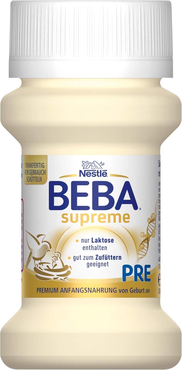 Nestl BEBA SUPREME PRE Infant Milk - Ready-to-Drink Portion Bottles ...