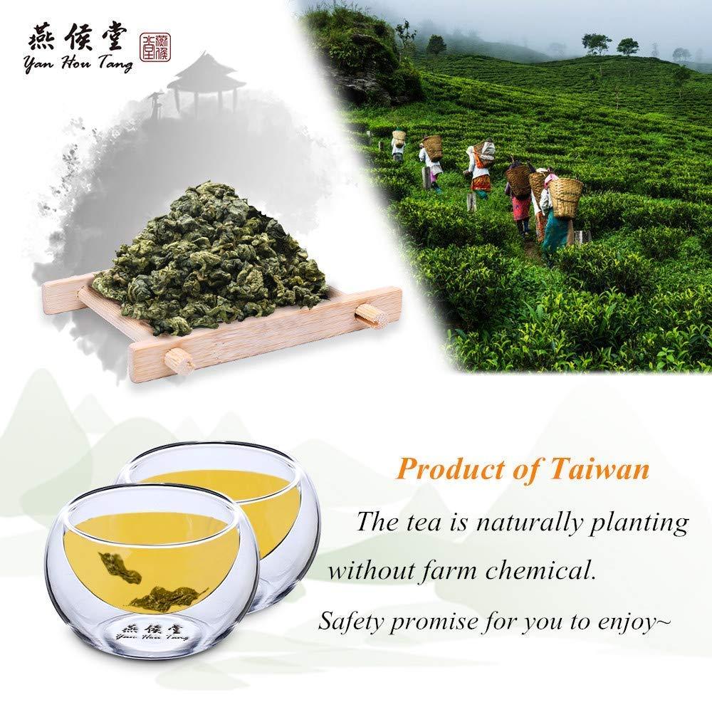 Yan Hou Tang Organic Green Oolong Tea Loose Leaf - 150g | Full Four ...
