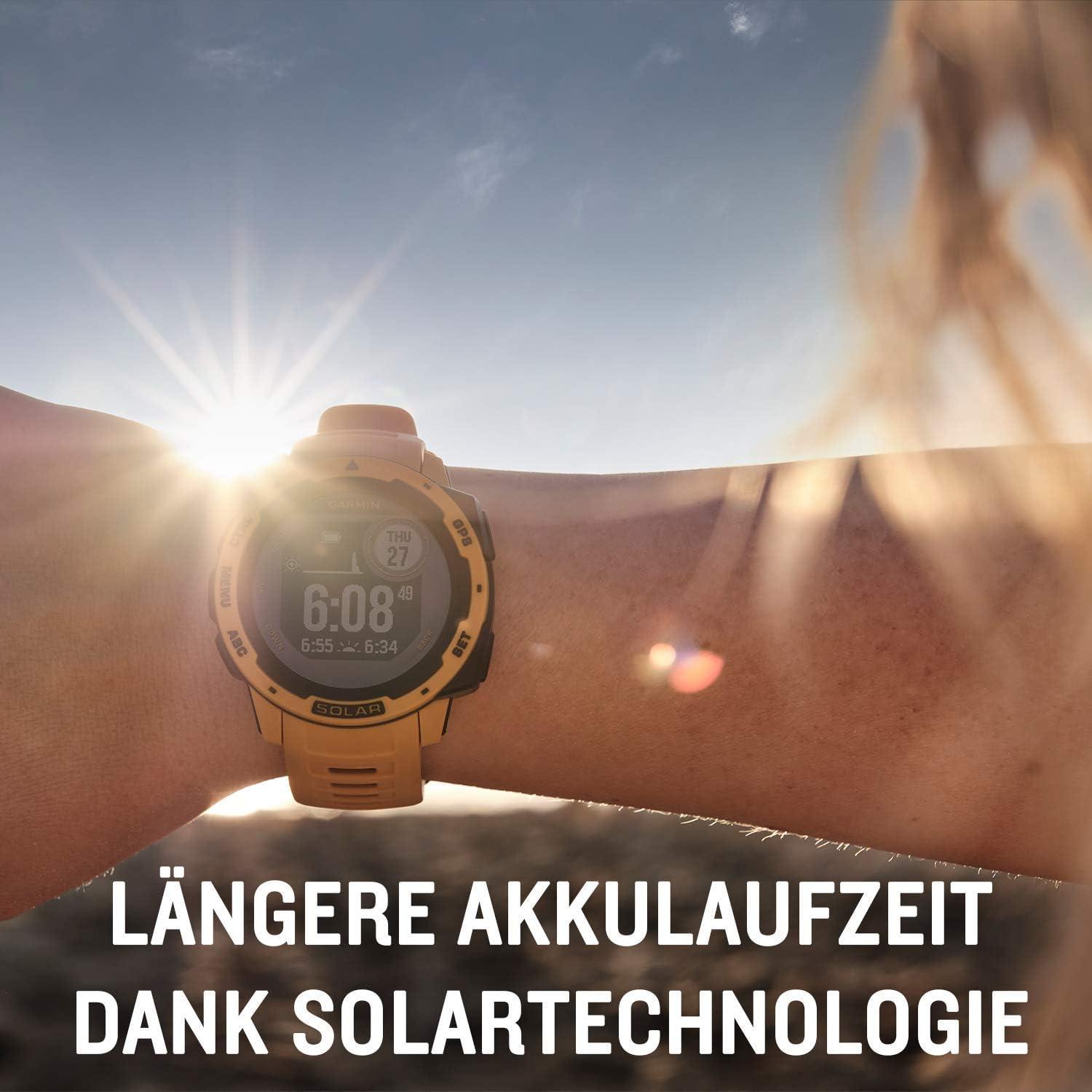Garmin Instinct Waterproof GPS Smartwatch | Fitness Tracker & Heart ...