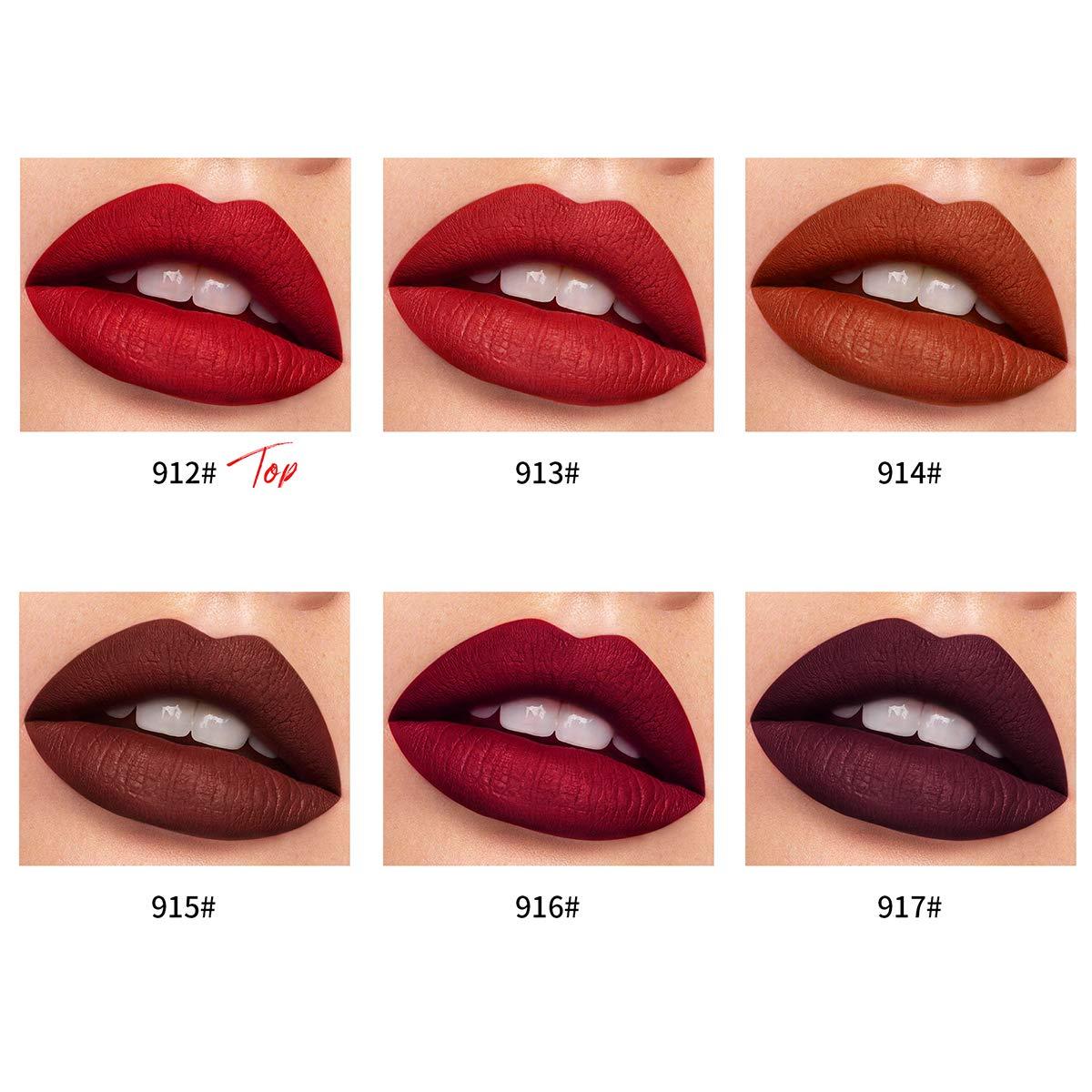 6-Piece Matte Liquid Lipstick Set | Cute Capsule Design | SuperStay ...