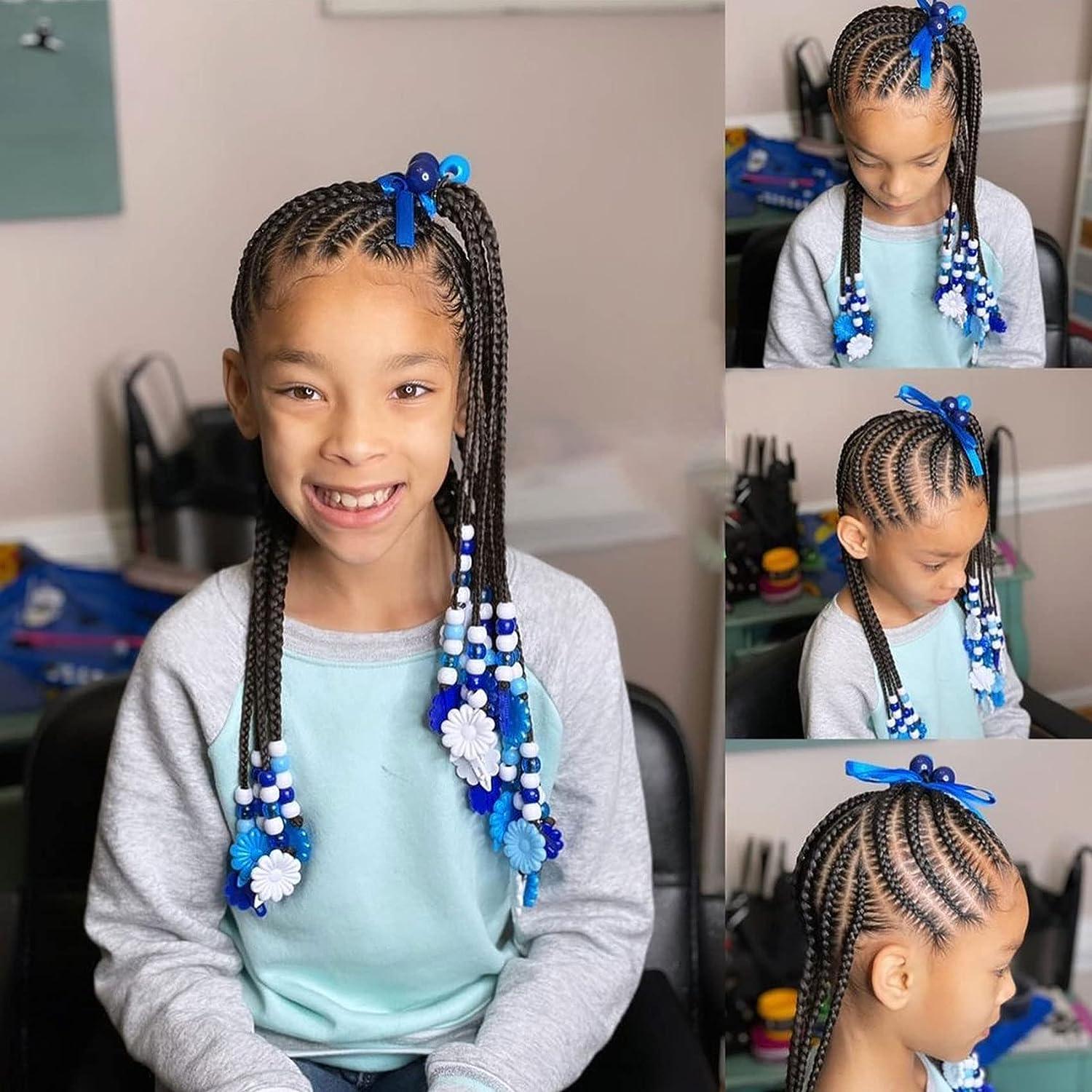 84-Piece Colorful Self Hinge Hair Barrettes & 17mm Ball Ponytail ...