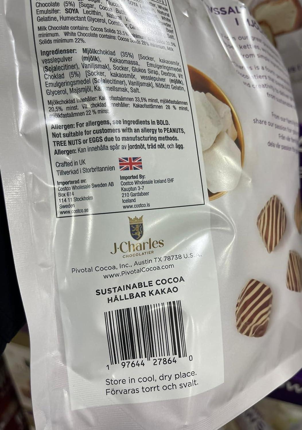 j.charles sea salt caramels mallows with white chocolate 500g | Buy Now ...