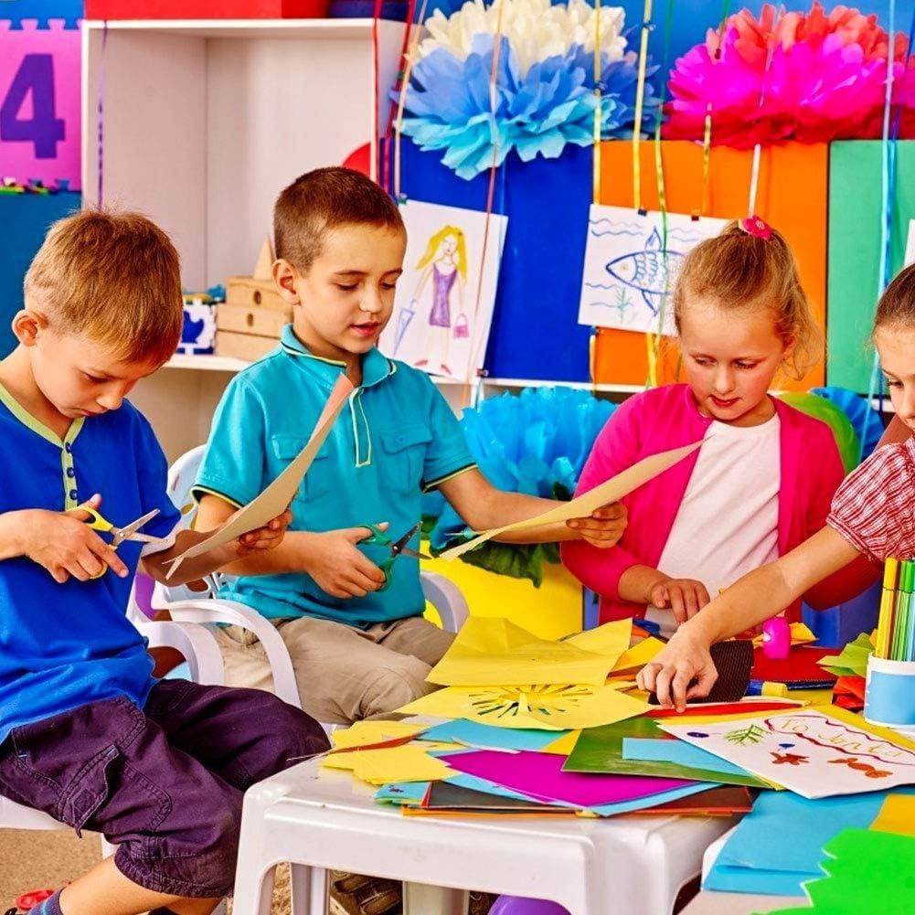 3 Otters Construction Paper Pack - 200 Sheets - A4 Size - 10 Assorted ...