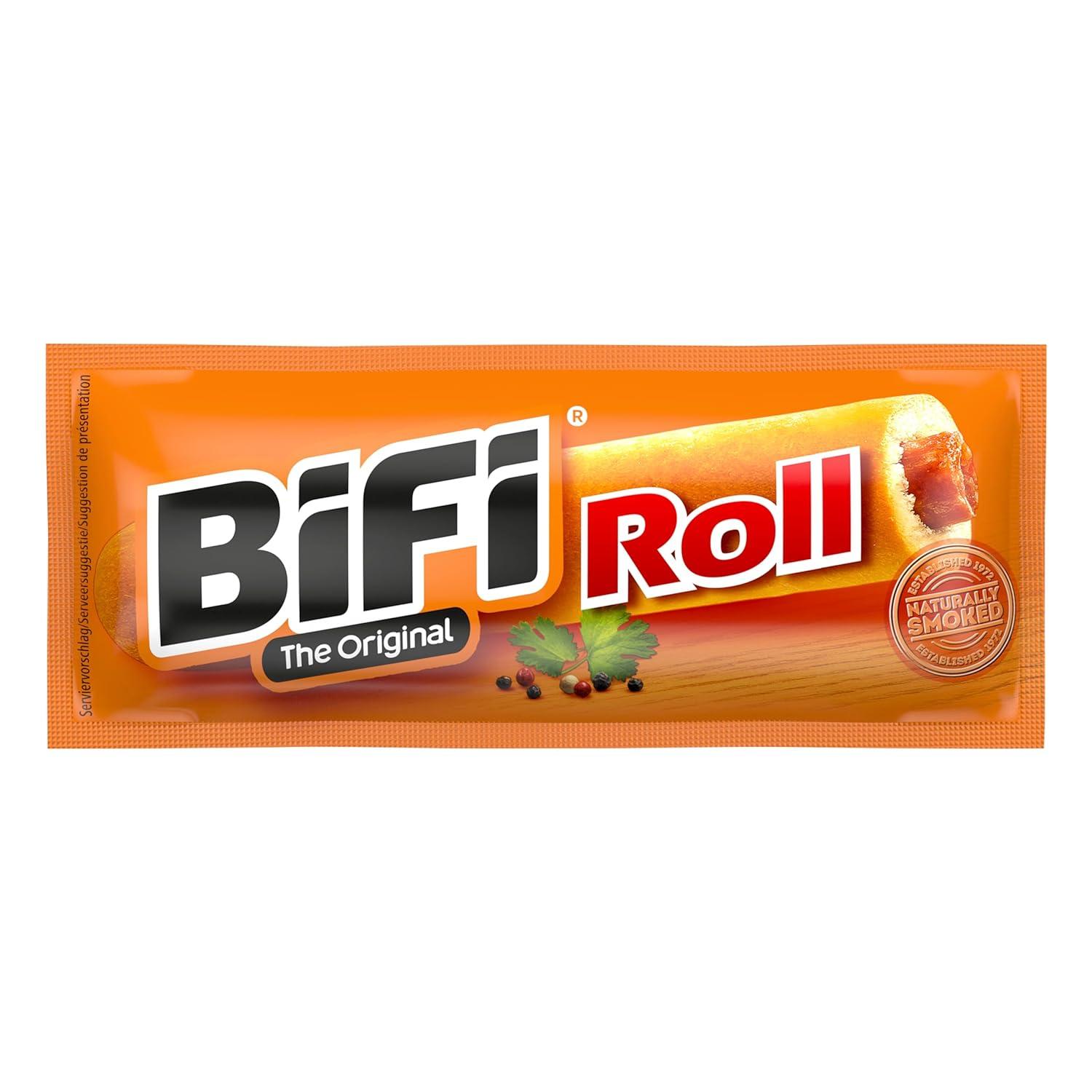 Bifi Roll 24 Pack - Original Salami Snack (45g Each) - Perfect On-the ...