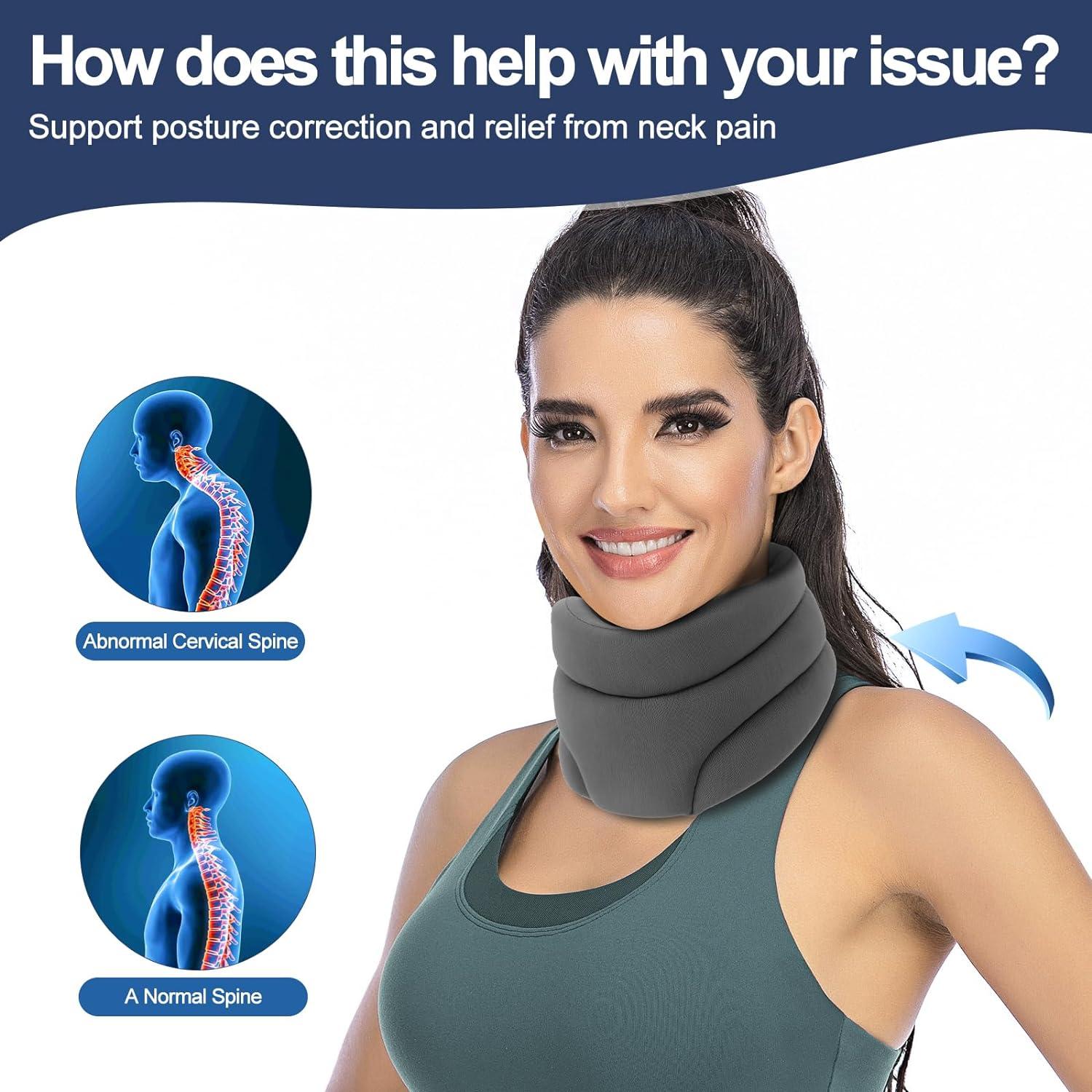 Mineup Cervicorrect Neck Brace - Neck Support Brace for Pressure Relief ...