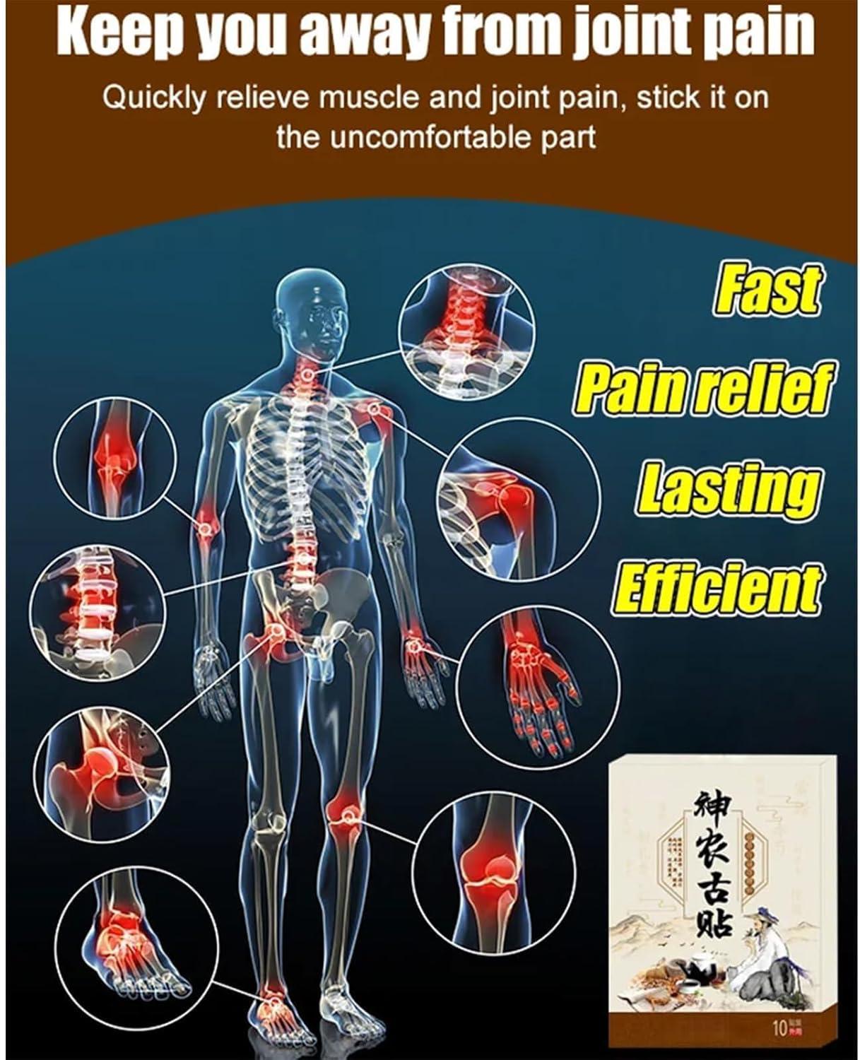 Xebular Ancient Remedies Self-Heating Pain Relief Stickers - 10 Pack ...