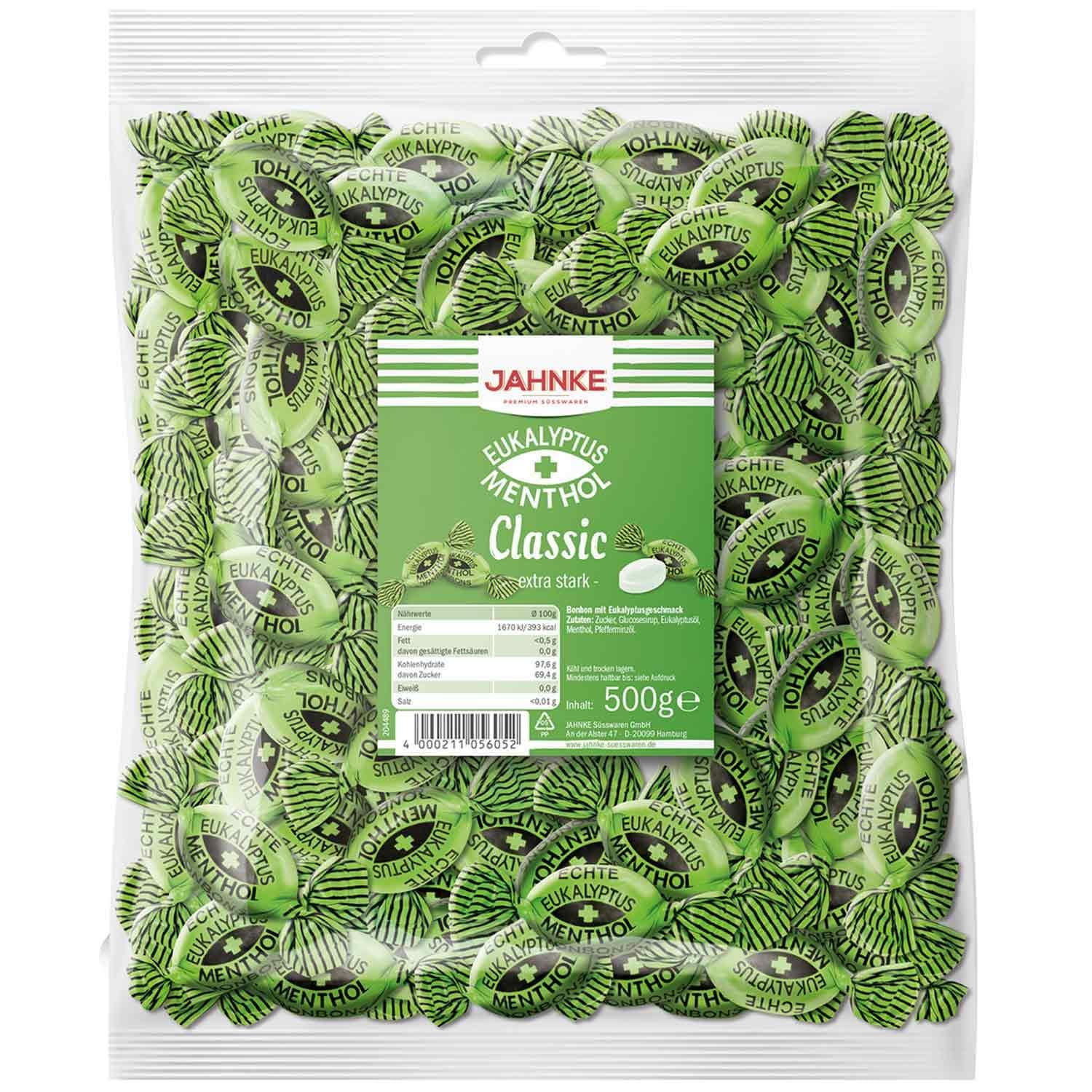 Eukalyptus Bonbons Menthol Extra Strong Candy - Peppermint 500g | Buy ...