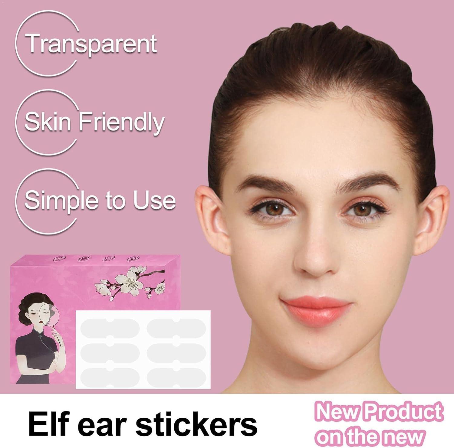 Jingling Invisible Ear Stickers Aesthetic Corrector for Protruding Ears ...