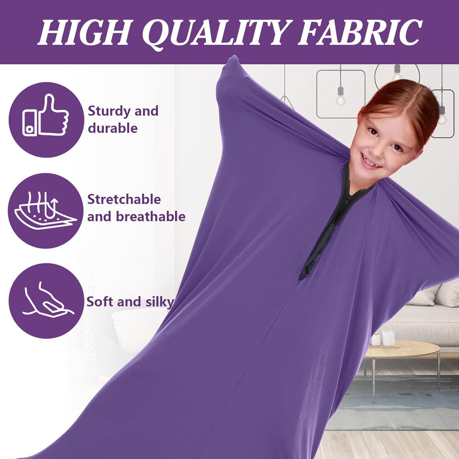 Sensory Body Sock for Kids 55x28 | Full-Body Wrap to Relieve Stress ...