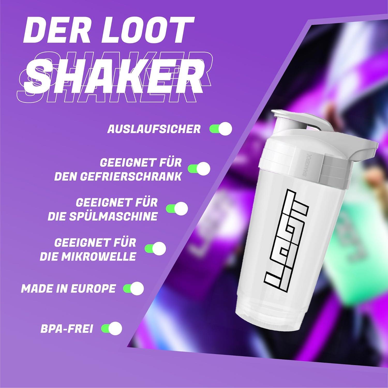 Loot Transparent Prime Shaker 700 ml - Leak-Proof Fitness Protein ...