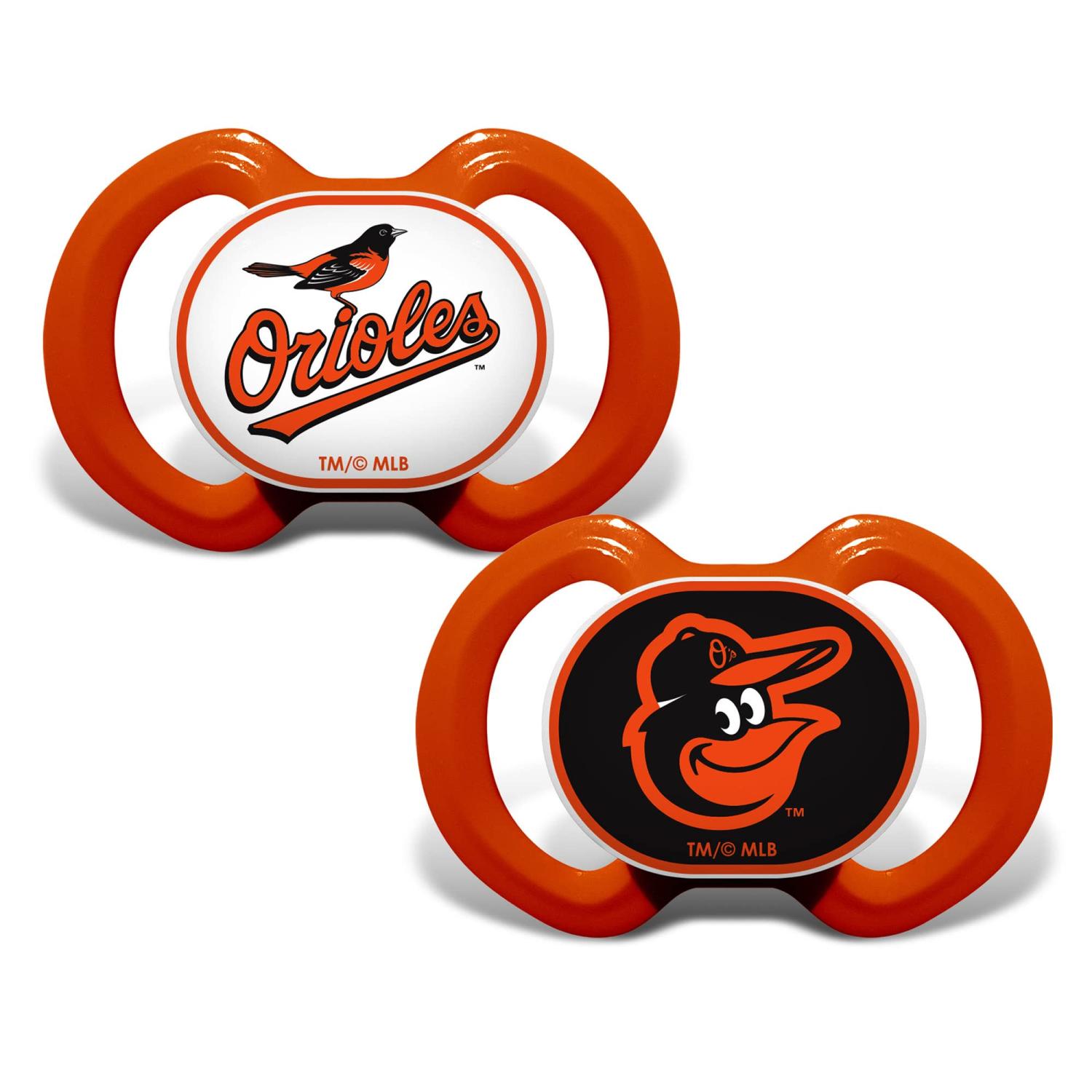 Baltimore Orioles Baby Fanatic BAO2000 Pacifier 2-Pack | Buy Now with ...