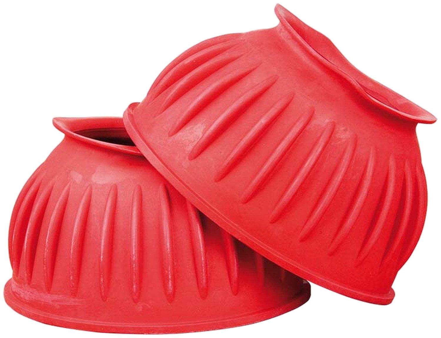 Buy TdeT Rubber Hoof Protectors - Closed Red S | Durable International ...