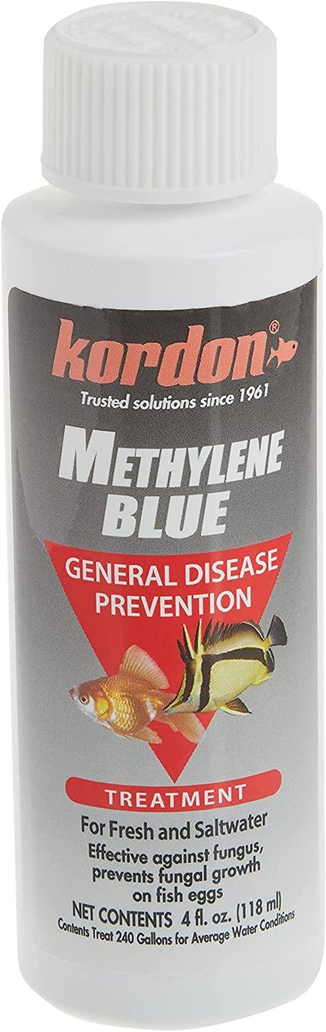 Kordon #37344 Methylene Blue 4-Ounce - Aquarium General Disease Prevention Treatment | Buy Now ...