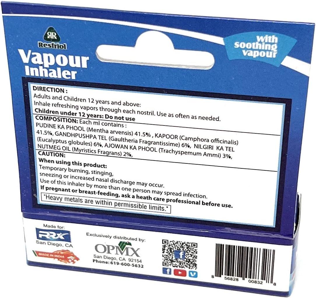 Resfriol Vapour Inhaler - Fast Relief for Cold and Congestion | Buy Now ...