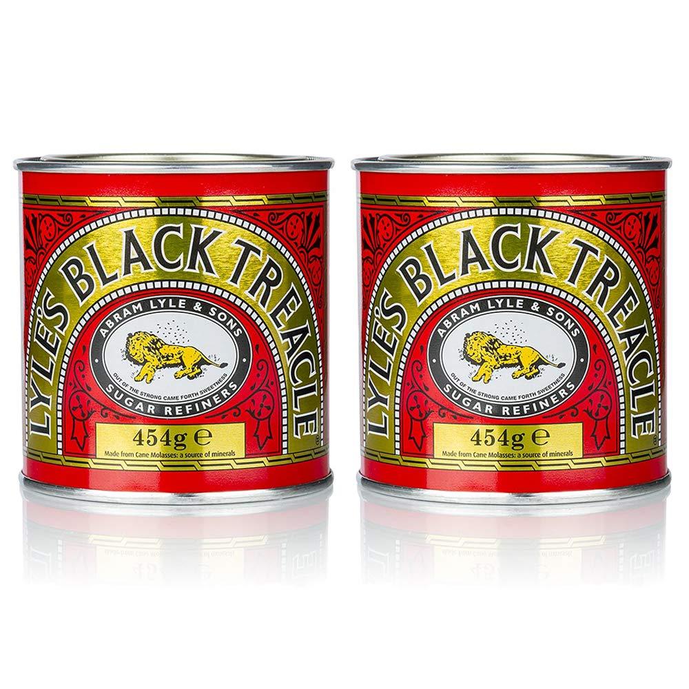 2 x 454g Black Treacle Dark Syrup - Sweet Molasses for Baking ...