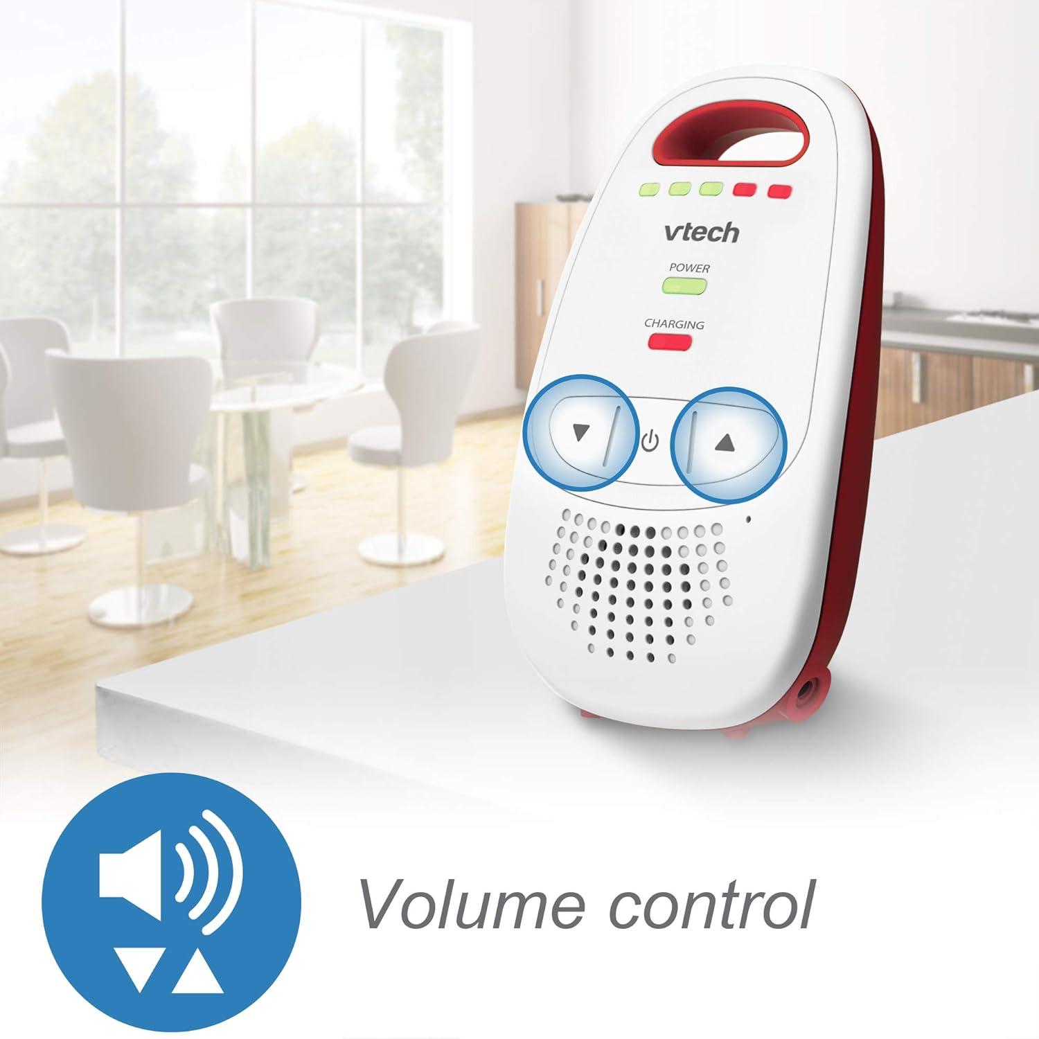 VTech Baby BM1000 Digital Audio Baby Monitor White/Red | Buy Now with ...