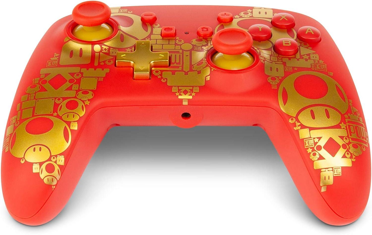 PowerA Enhanced Wired Controller for Nintendo Switch - Mario Gold M ...