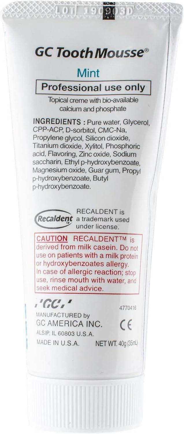 GC Tooth Mousse Plus 40gm Dental Product - Mint Flavor | Shop Now | Buy ...