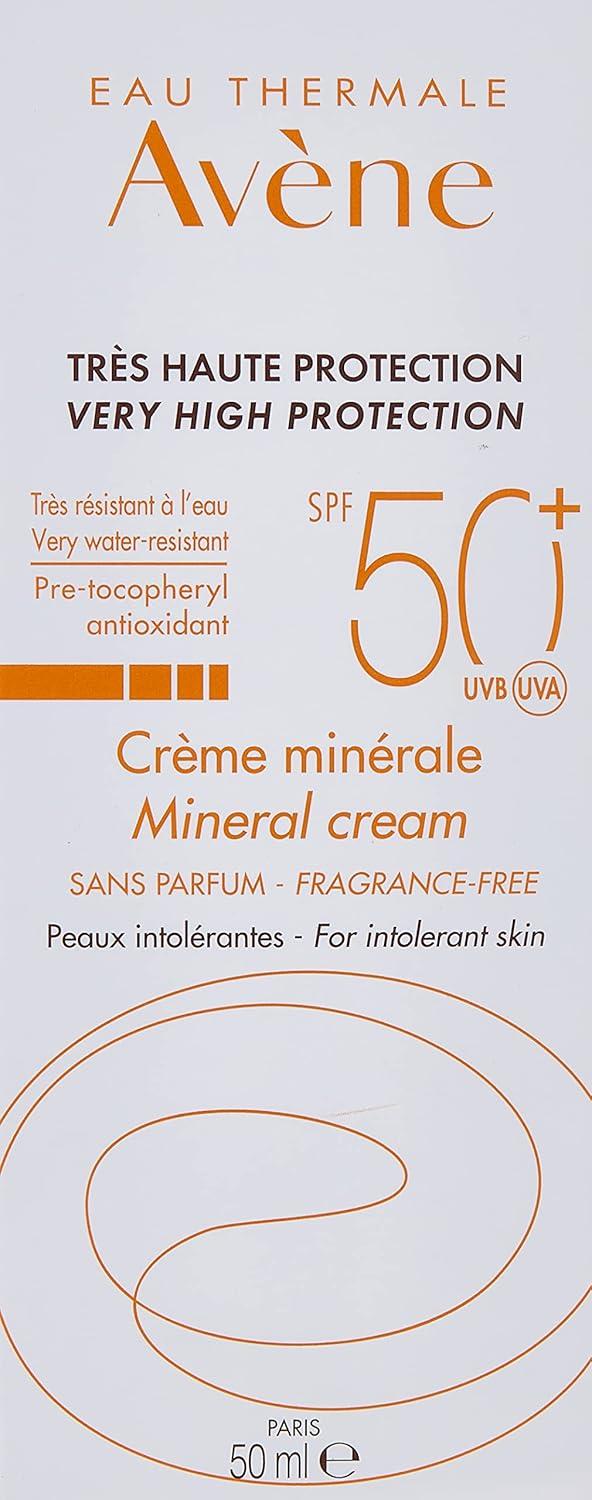 Avene Mineral Sunscreen SPF 50 - 50ml | Best International Shipping for ...