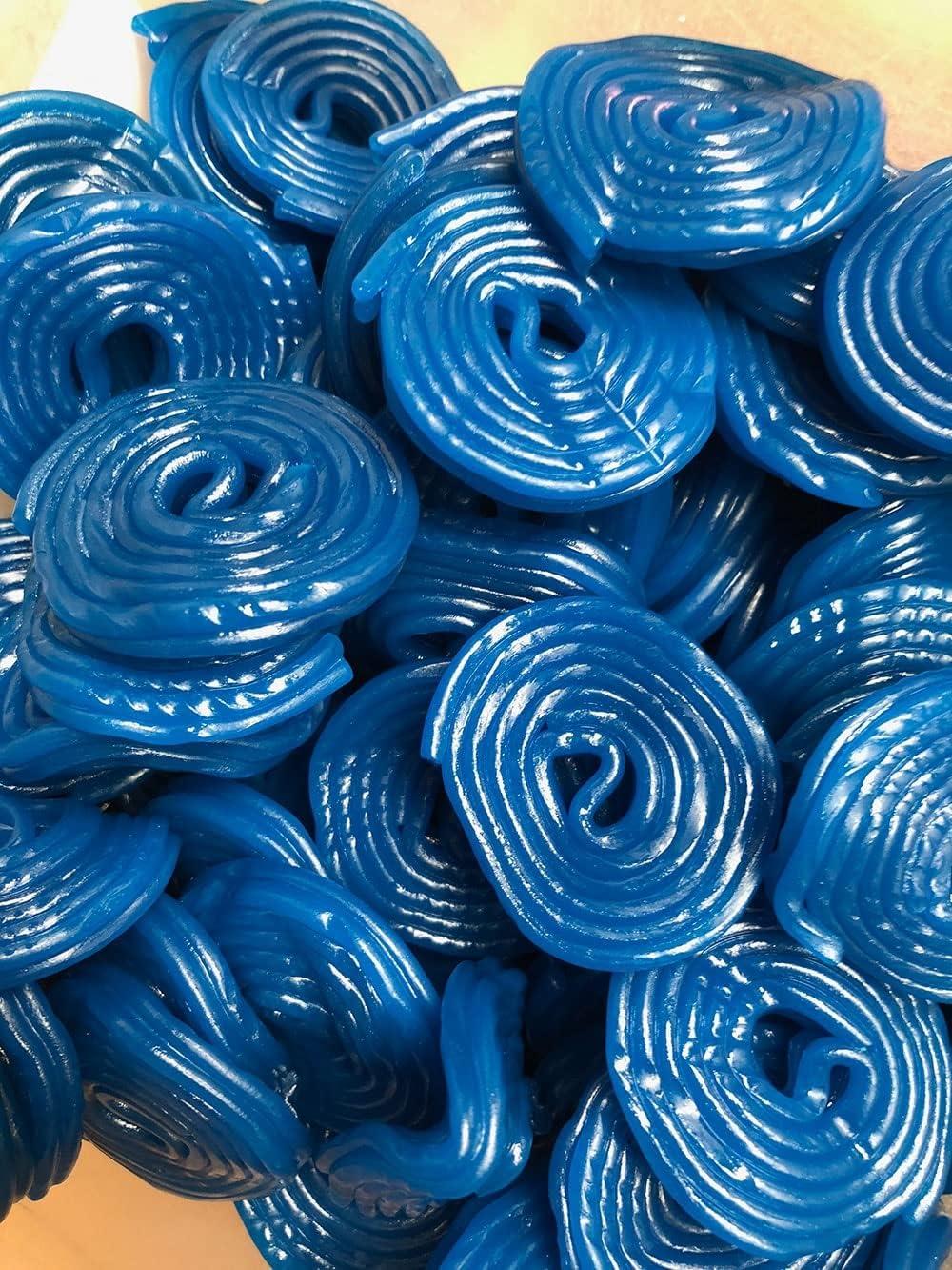 1KG Blue Liquorice Wheels - Blue Sweets - Baby Shower - Gender Reveal ...