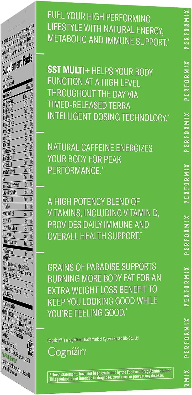 Performix SST Multi+ - 60 Ct Immune Support & Fat Metabolism Vitamins ...