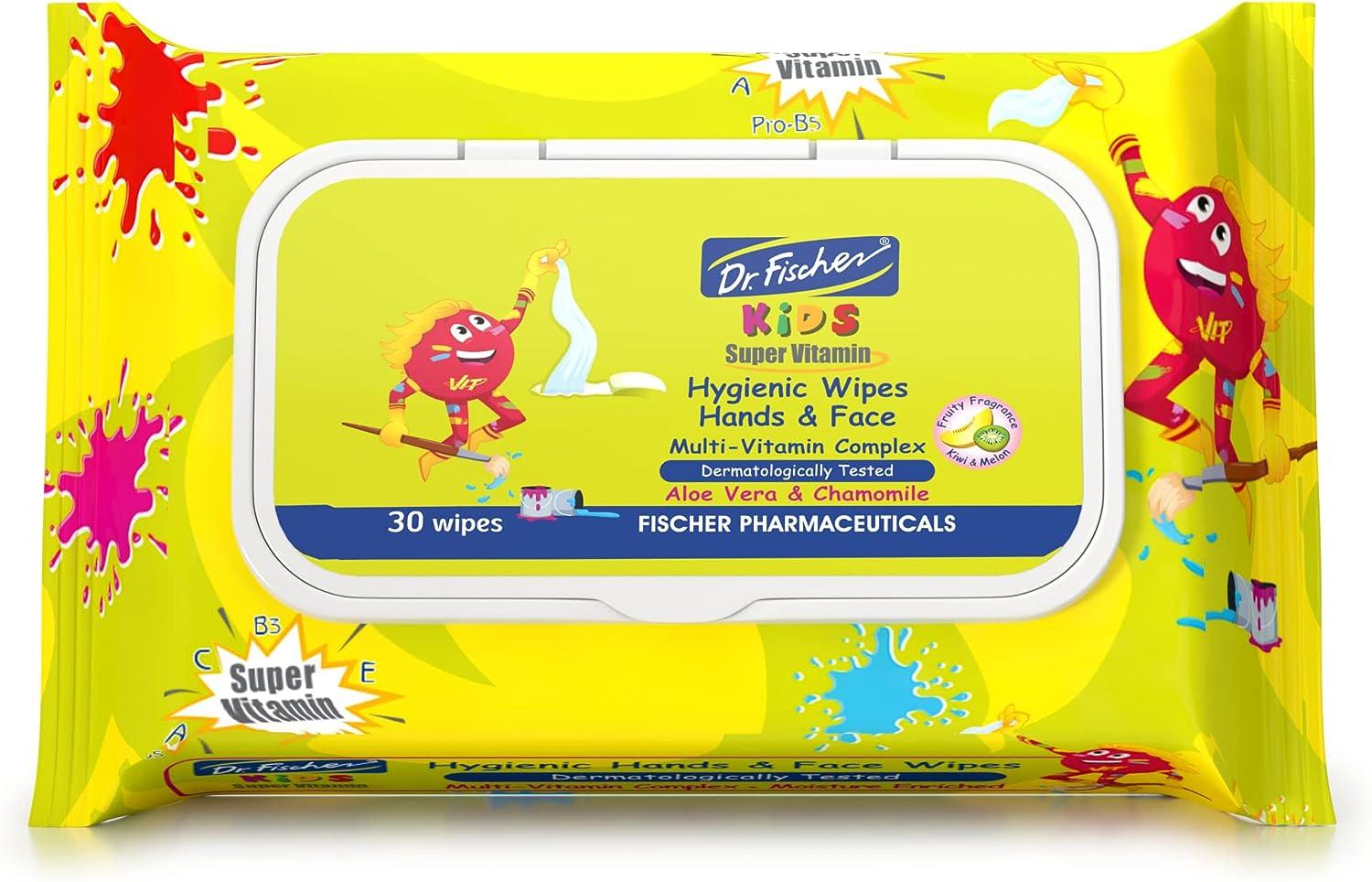 Dr. Fischer Kids Bath Time Kit: Bubble Bath, Hand/Face Wipes, 2-in-1 ...