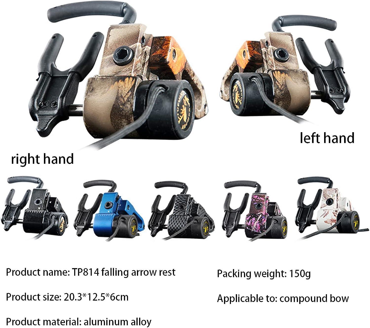 Drop Away Arrow Rest for Compound Bow - Right Hand, Carbon Cloth ...