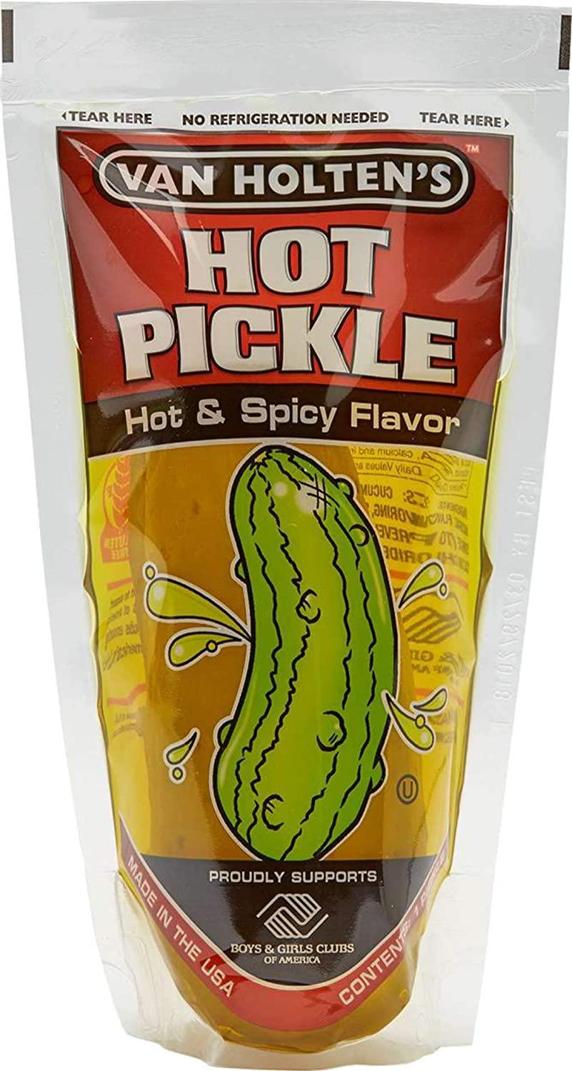 Van Holtens Pickle In-a Pouch Variety Pack - 12 Pickles (3 Kosher Dill ...