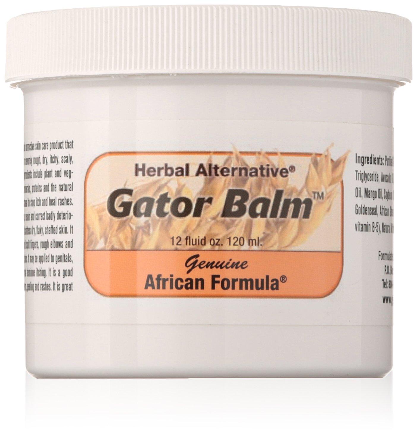 African Formulas Gator Balm 12 FZ - Natural Pain Relief for Joint and ...