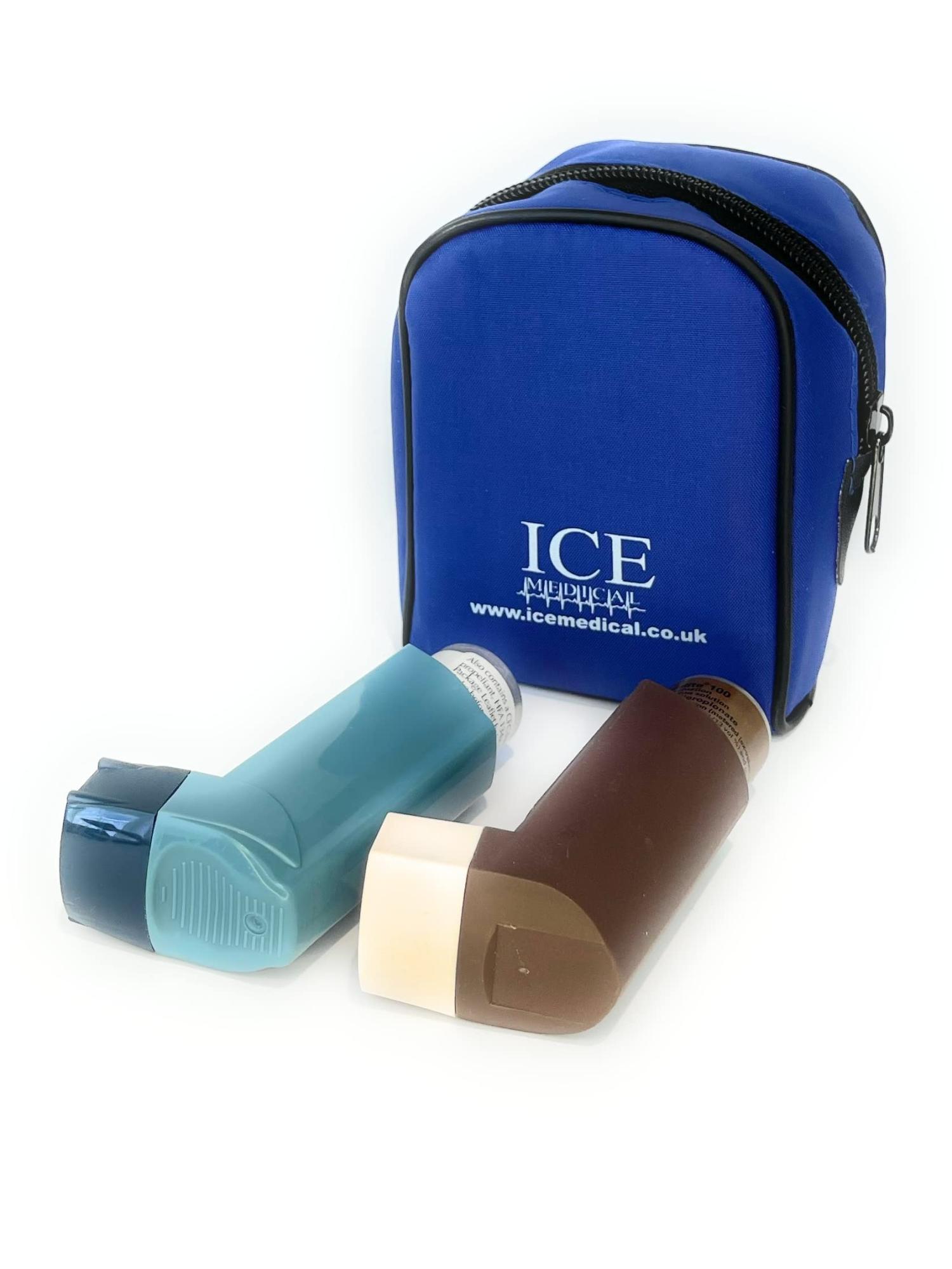 Ice Medical Asthma Inhaler Medication Bag - Small (Royal Blue) | Buy ...