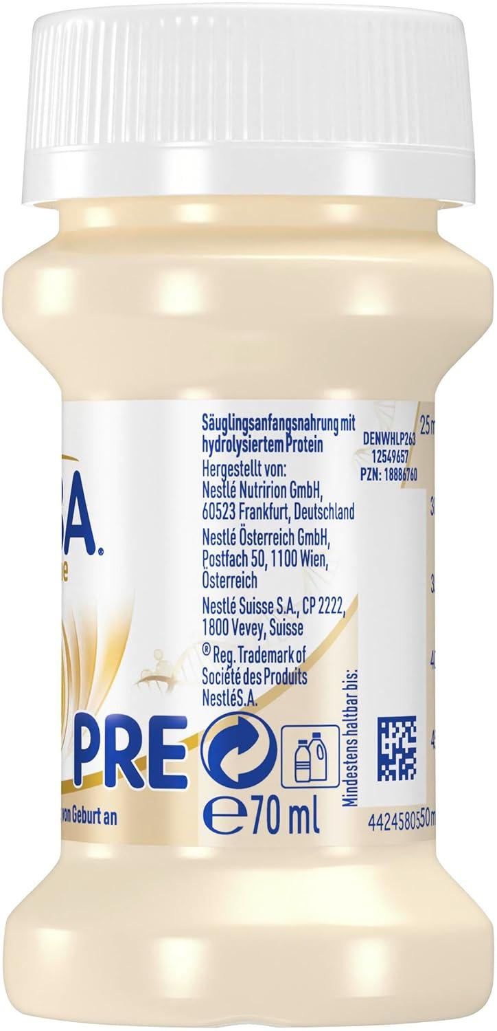 Nestl BEBA SUPREME PRE Infant Milk | Ready-to-Drink 32x70ml Bottles ...