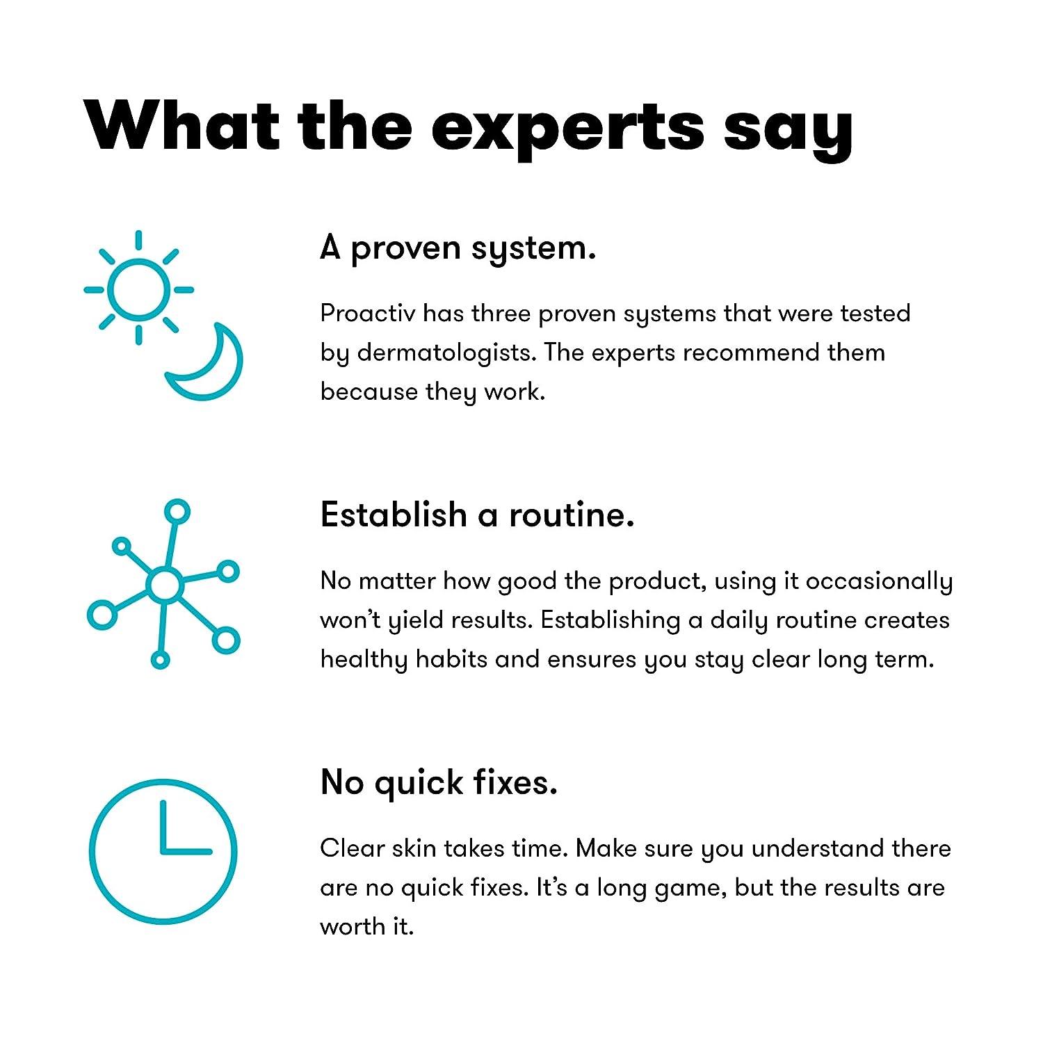 Proactiv 3 Step Acne Treatment - Benzoyl Peroxide Face Wash, Repairing ...