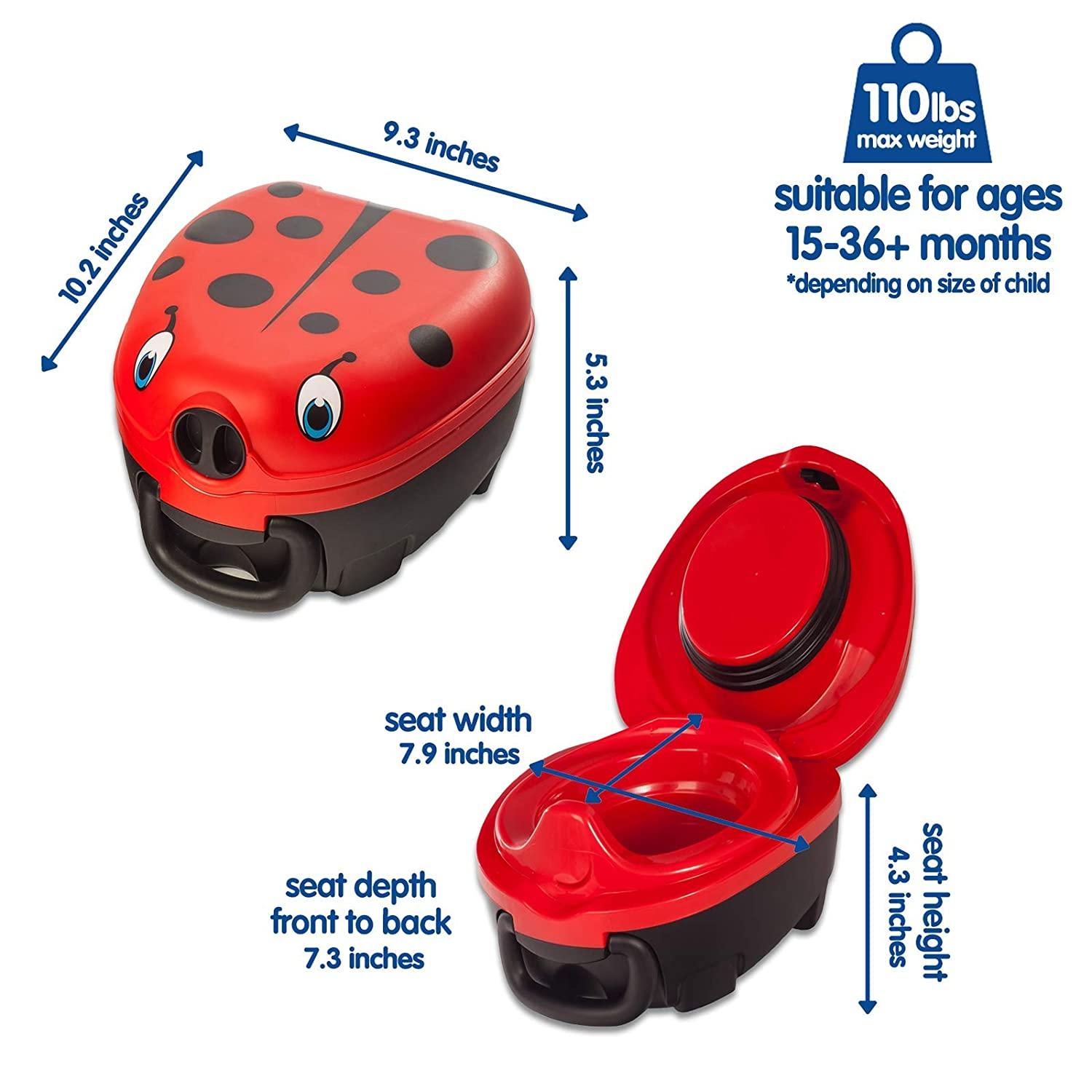 My Carry Potty - Ladybug Travel Potty | Portable Award-Winning Toddler ...