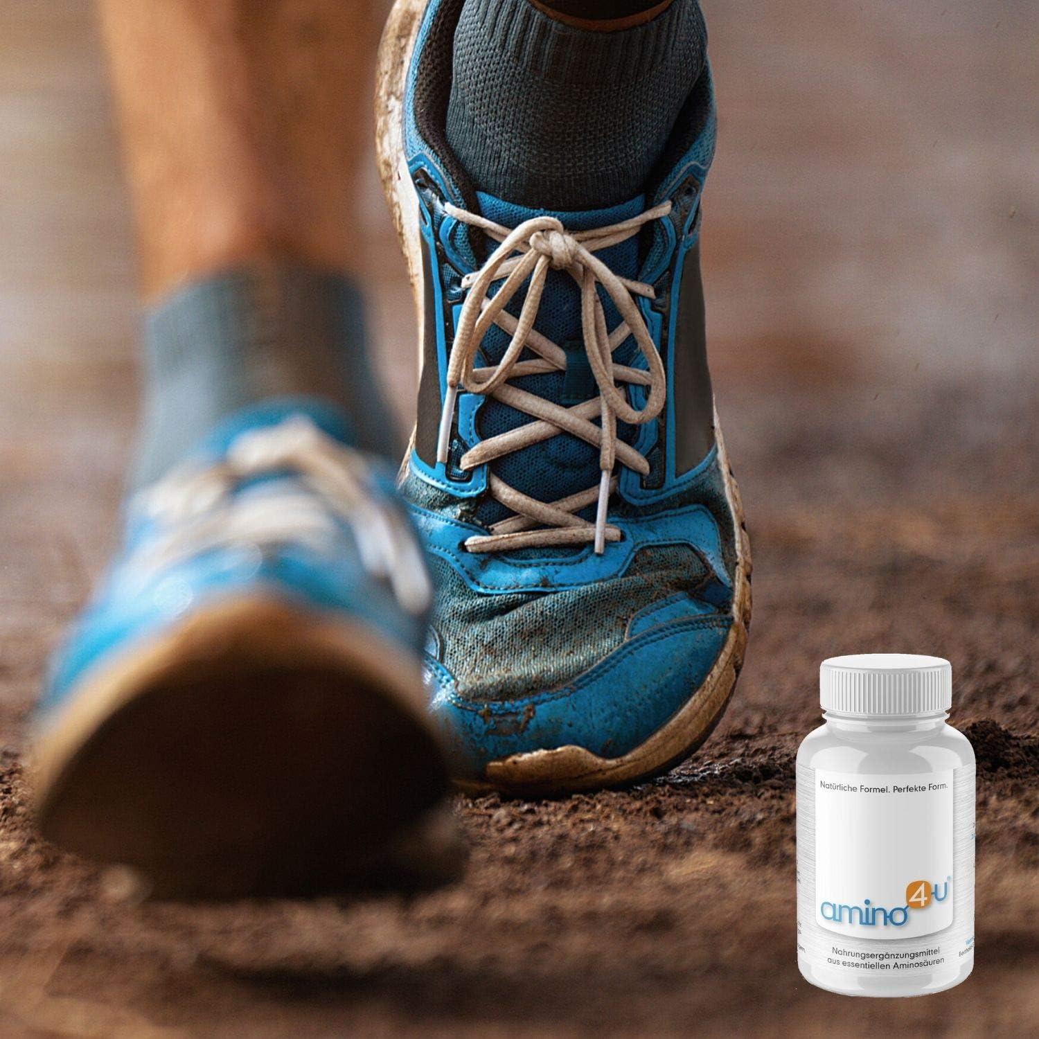 Amino4u Amino Acids Complex - 8 Essential Aminos (EAA & BCAA) - Vegan ...